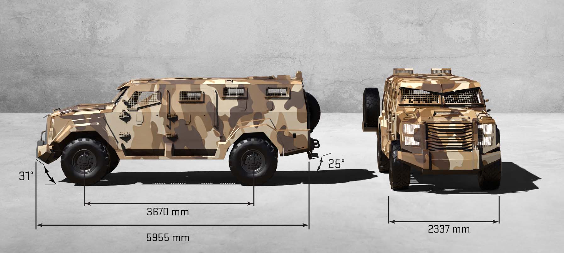 INKAS Titan FS - INKAS Armored Vehicles | Armored Vehicles Manufacturer ...